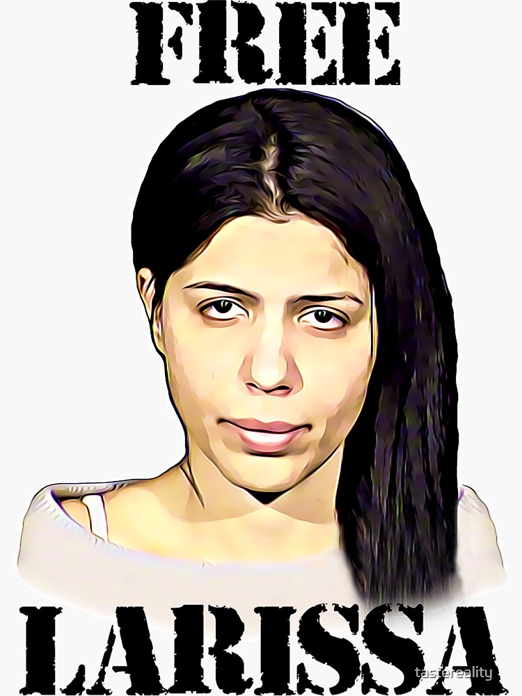"90 Day Fiance - Free Larissa" Sticker for Sale by tastereality | Redbubble