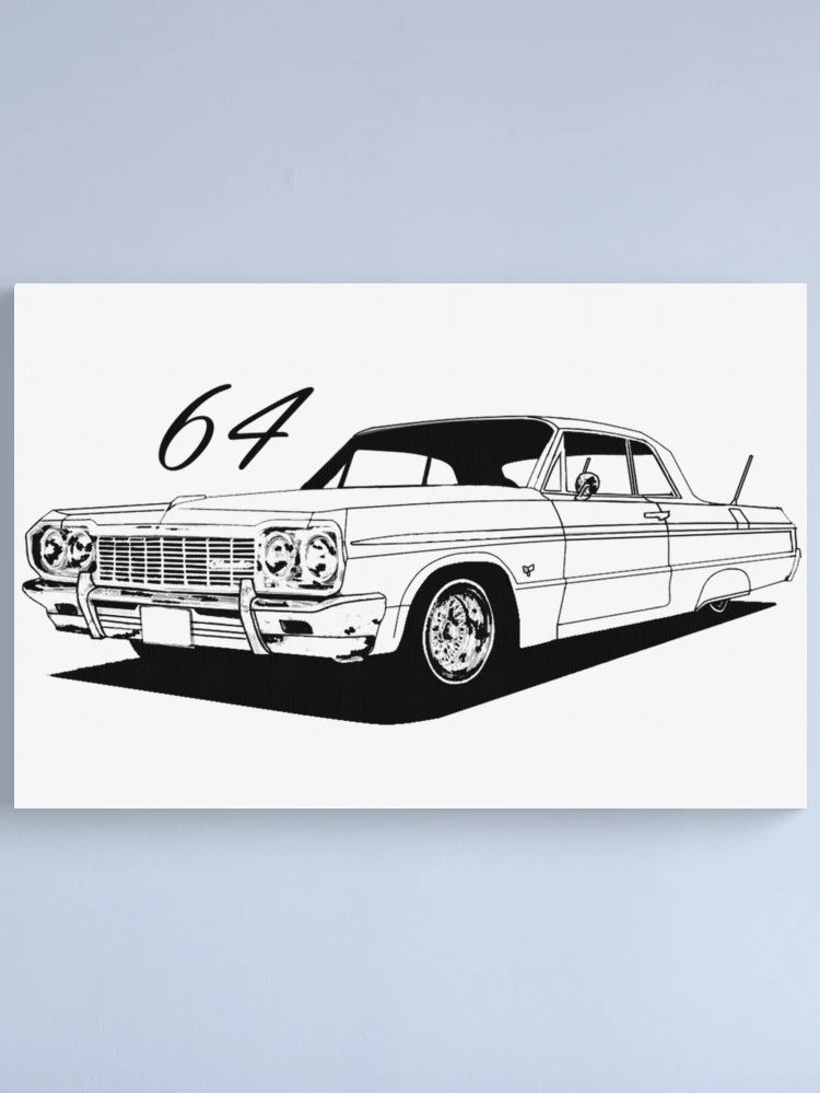 64 Impala Drawing