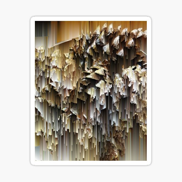 "Fluted Pinecones" Sticker for Sale by SpencerNolle | Redbubble