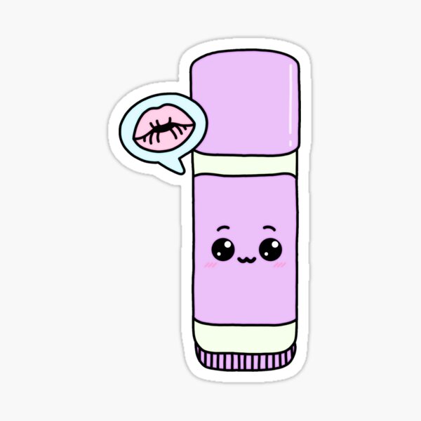 "Beauty - Chapstick" Sticker for Sale by tristahx | Redbubble