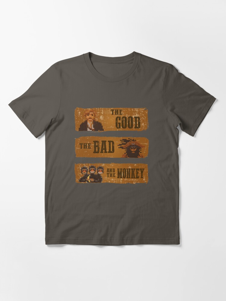 "The good, the bad and the monkey" Essential T-Shirt for Sale by ...