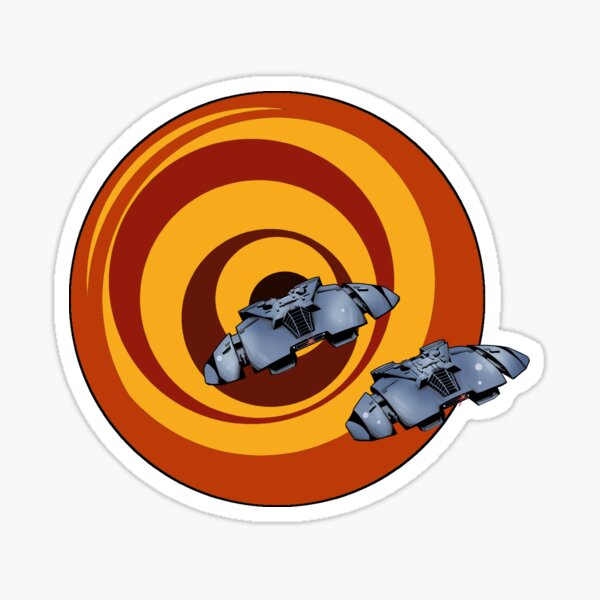 "Space Raider" Sticker for Sale by simonbreeze | Redbubble