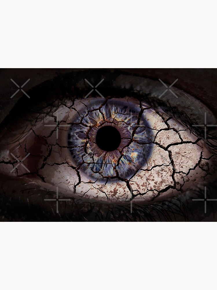 "Cracked Eye" Art Print by mtforlife66 | Redbubble