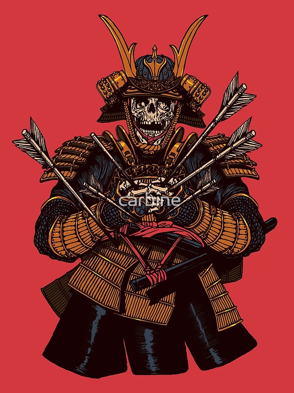 "Dead Samurai" by carbine | Redbubble
