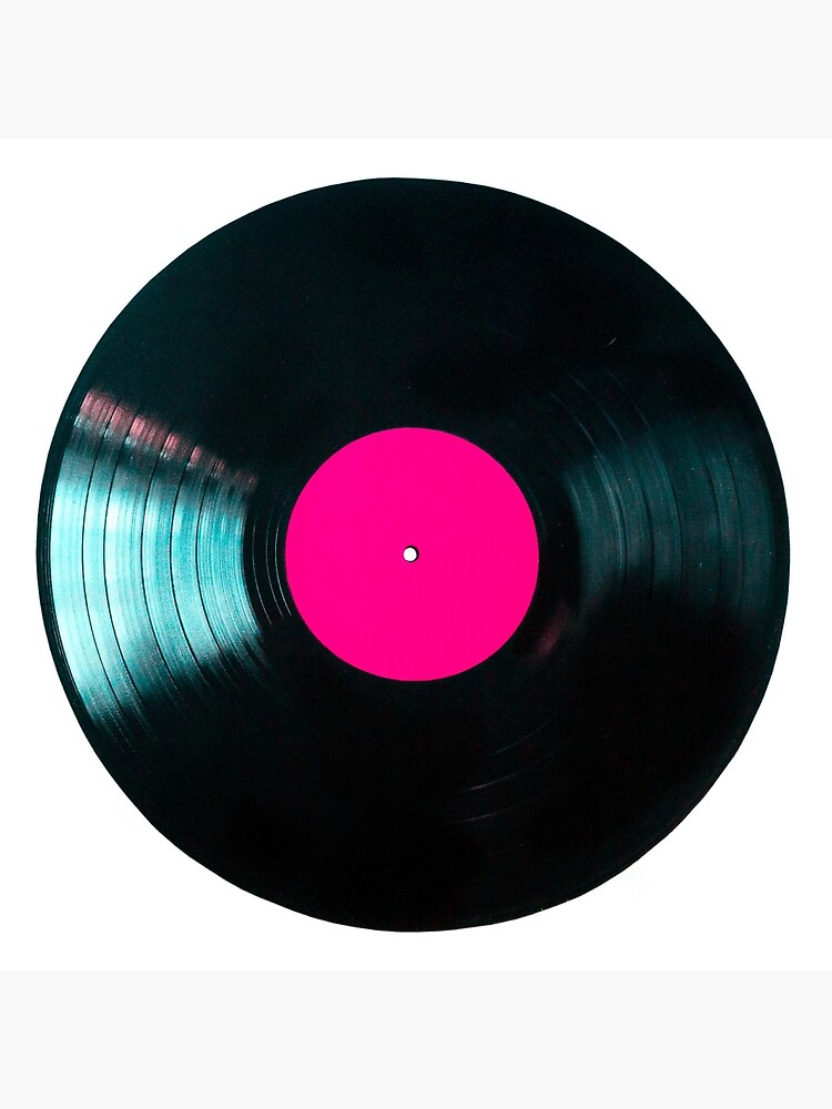 "Black vinyl record lp album disc cyberpunk" Art Board Print for Sale ...