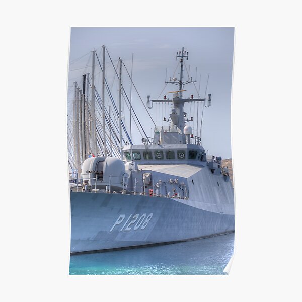 "Turkish Navy Tuzla Class Patrol Boat" Poster for Sale by bejacs ...