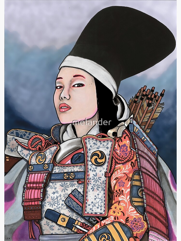 "Tomoe Gozen" Art Print by melander | Redbubble
