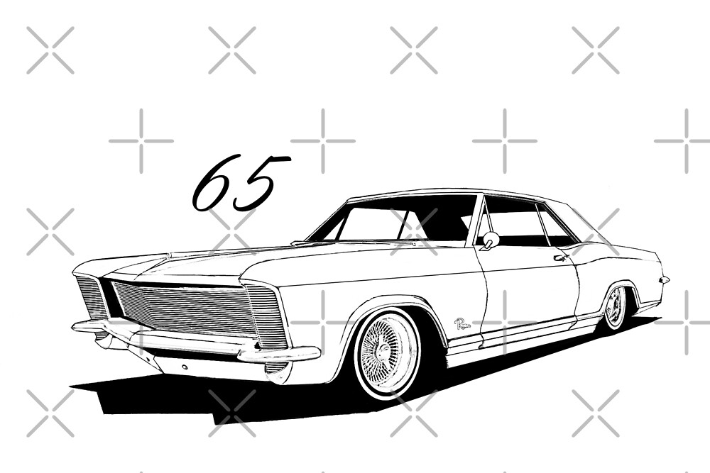 "65 Riviera" by ThornyroseShop | Redbubble
