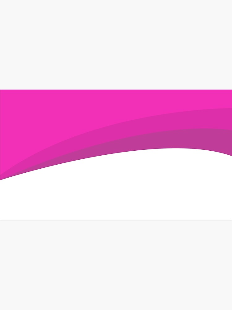 "Pink Swoosh" Poster by Kevin-Long | Redbubble
