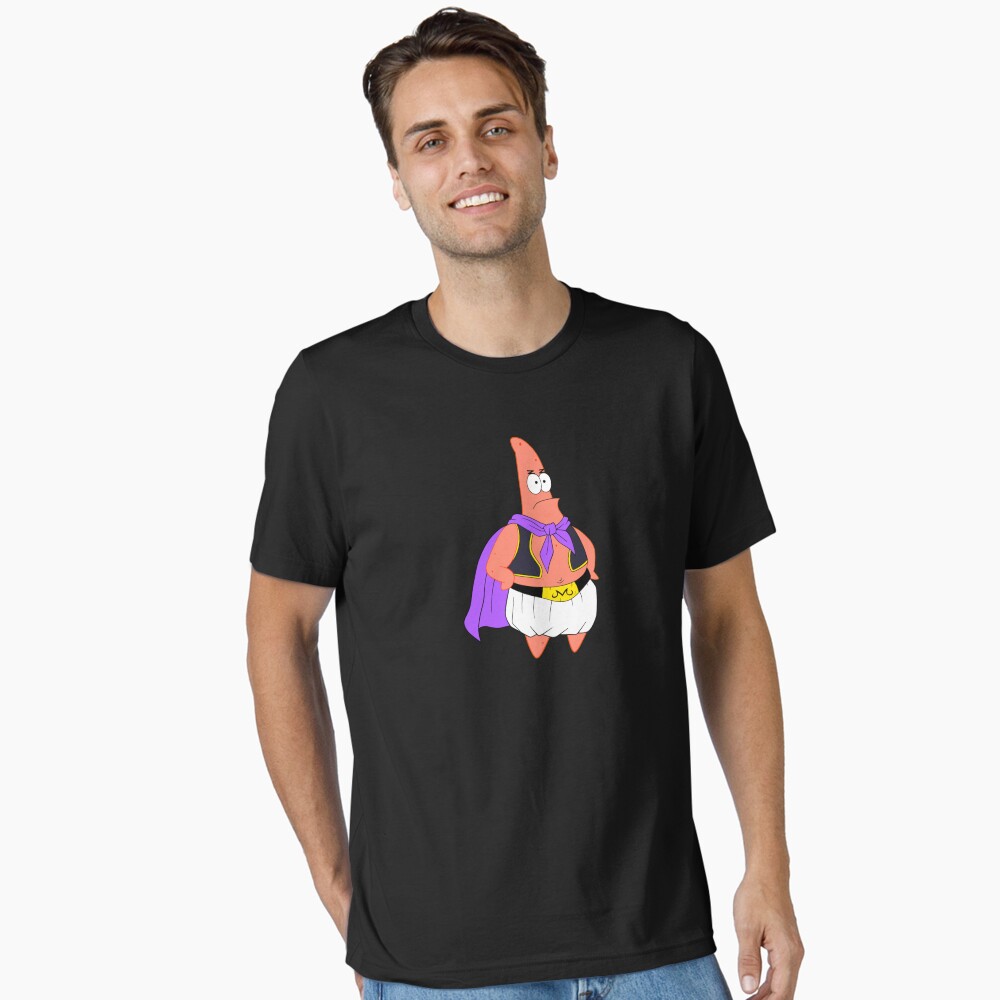 "Patrick Star Majin Buu DBZ T-Shirt" Sticker for Sale by coolhiphoptees ...