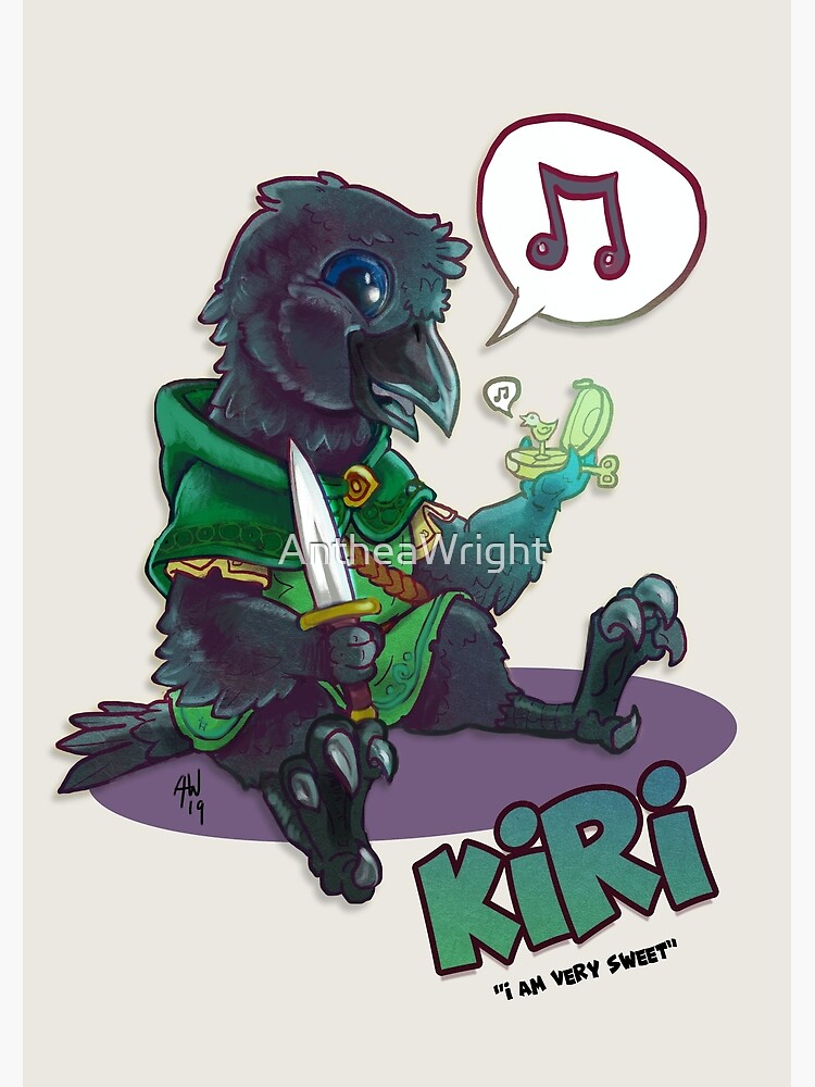 "Kiri" Poster for Sale by AntheaWright | Redbubble