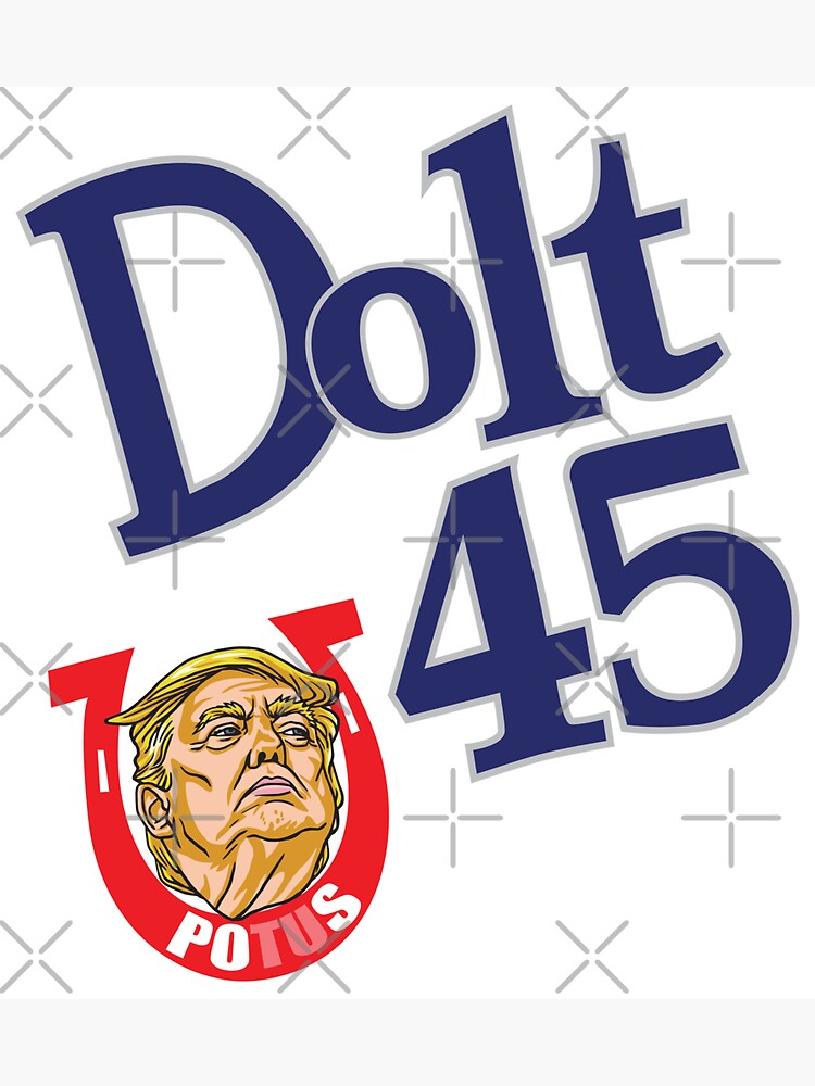 "Dolt 45" Sticker for Sale by stoopiditees | Redbubble