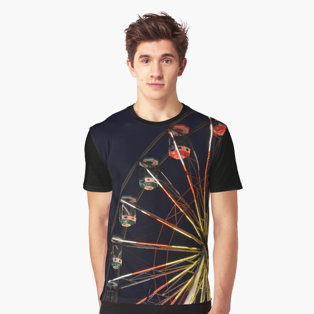 "Ferris Wheel" T-shirt for Sale by DesignKReations | Redbubble | ferris ...