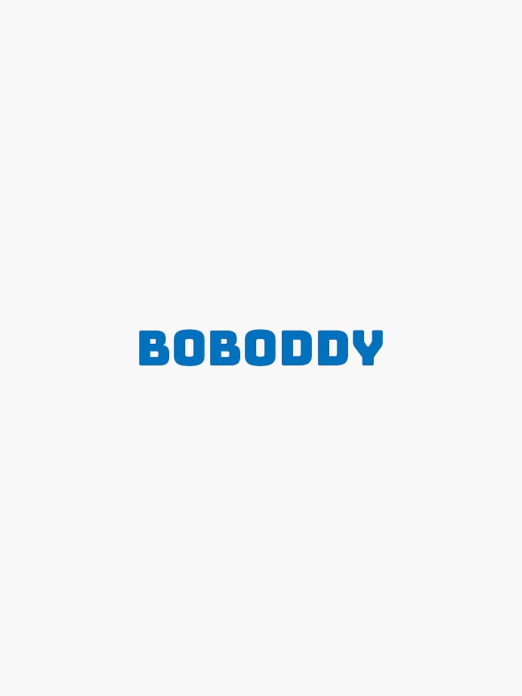 "BOBODDY - The Office" Sticker for Sale by ImTheClay | Redbubble