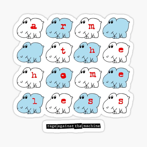 Arm The Homeless Stickers | Redbubble