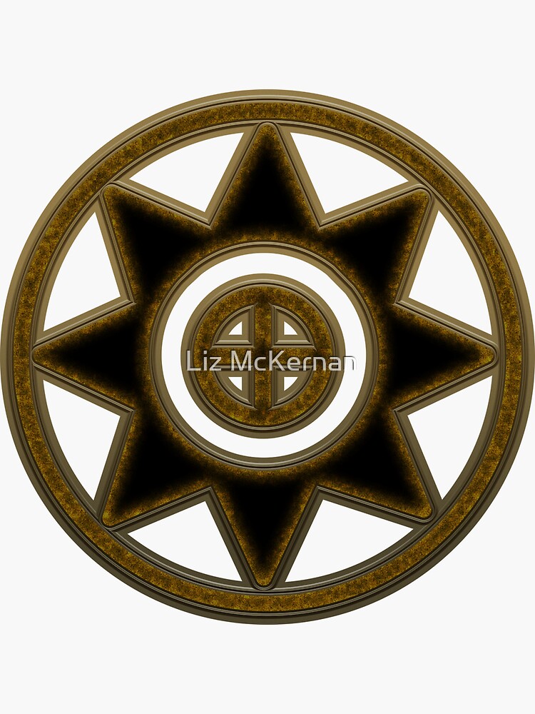 "Sol Invictus" Sticker by McLiz | Redbubble
