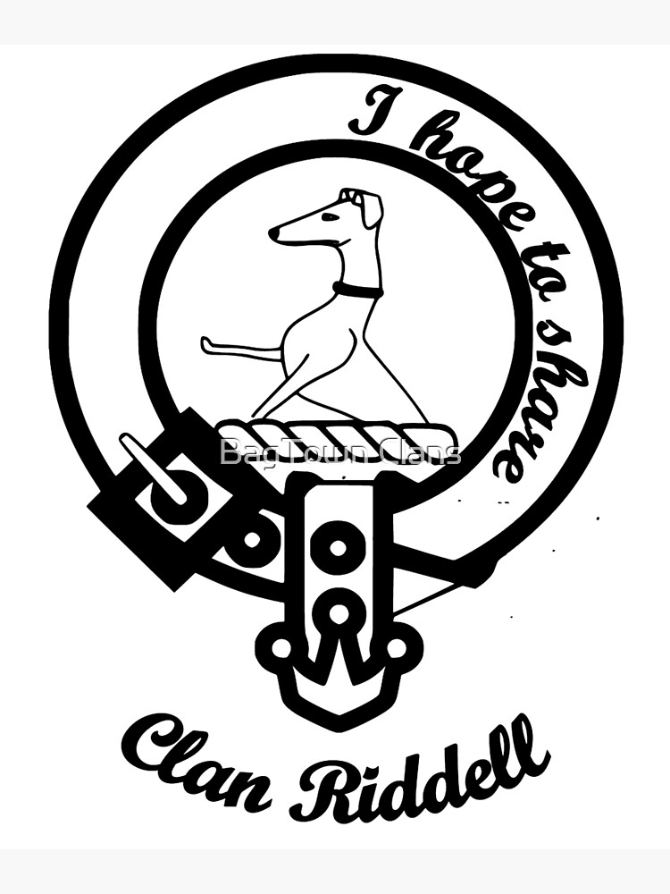 Lámina fotográfica «Riddell apellido del clan escocés» de ljrigby ...