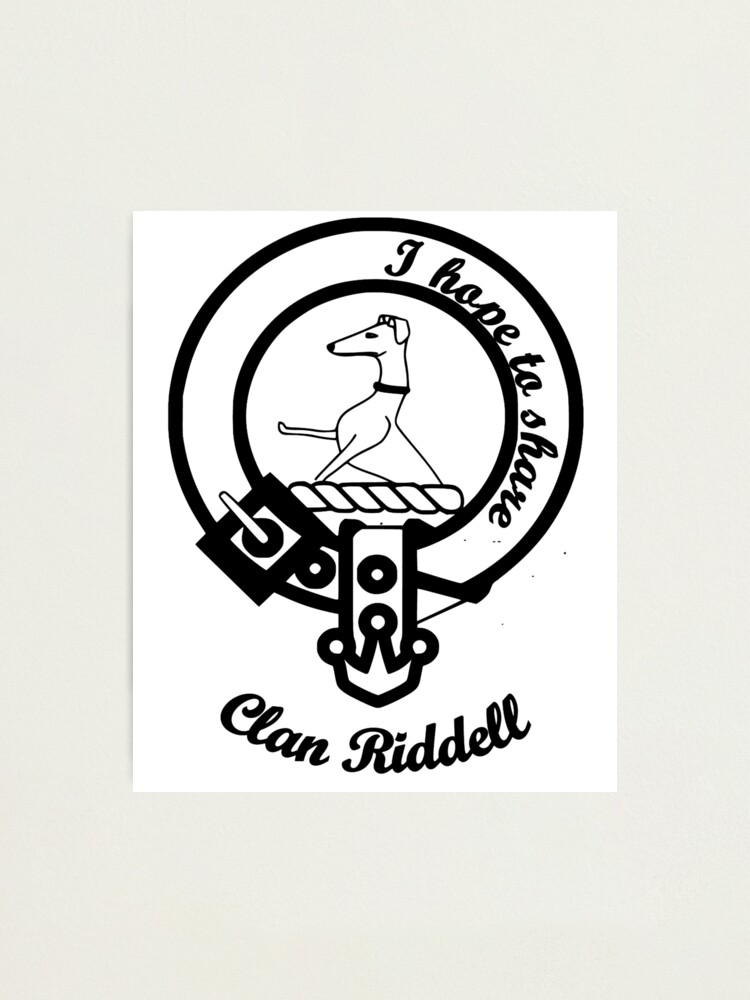 Lámina fotográfica «Riddell apellido del clan escocés» de ljrigby ...