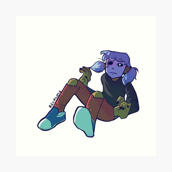 "Sally face" Art Print for Sale by Onionforever | Redbubble