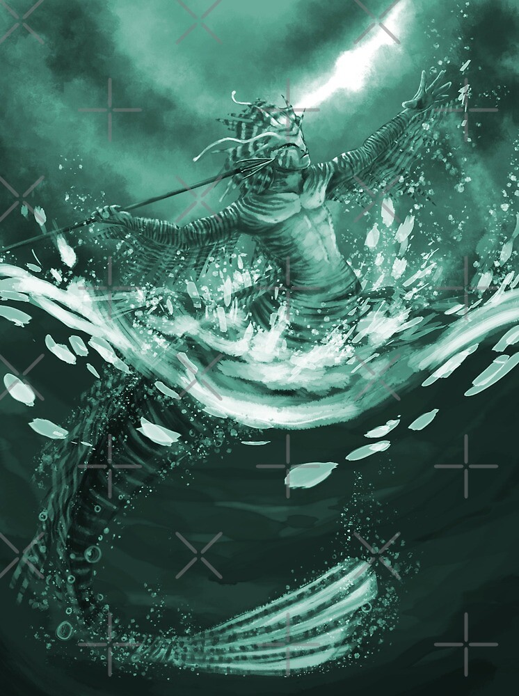 "Anthro Lionfish" by Ania-Art | Redbubble