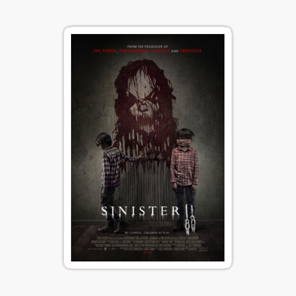 "Sinister 2 Horror Movie Poster" Sticker by rollthemall | Redbubble