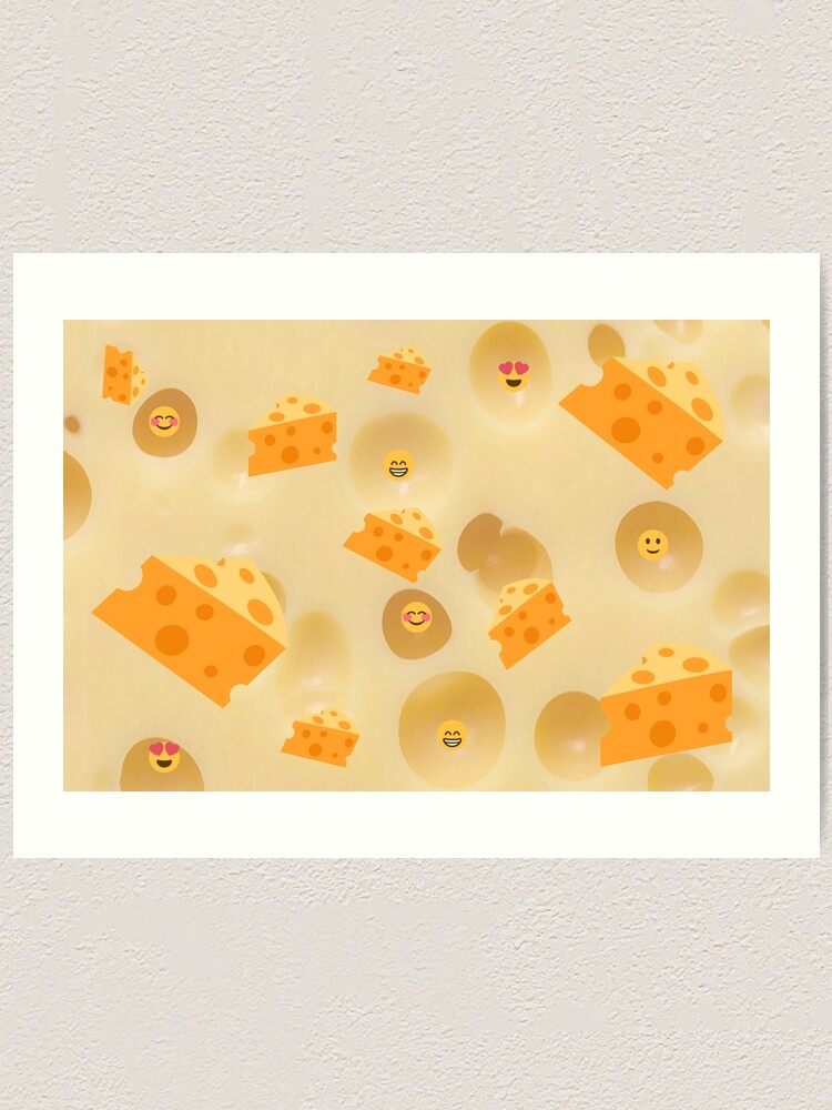 "Glorious Cheese Emoji mash up, Cheese lover gifts, Cheese lovers ...