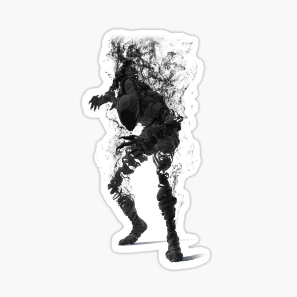 "ajin ghost - Large" Sticker for Sale by Onodera | Redbubble