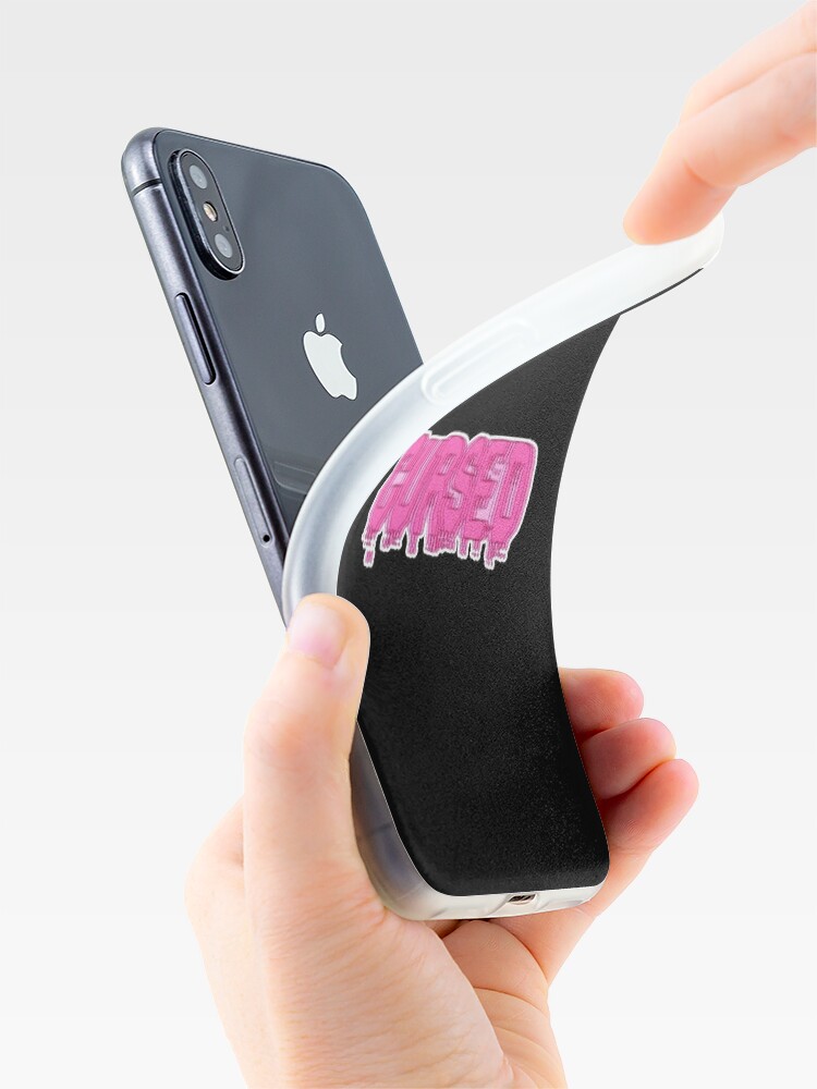 "CURSED" iPhone Case for Sale by ariahgraphics | Redbubble
