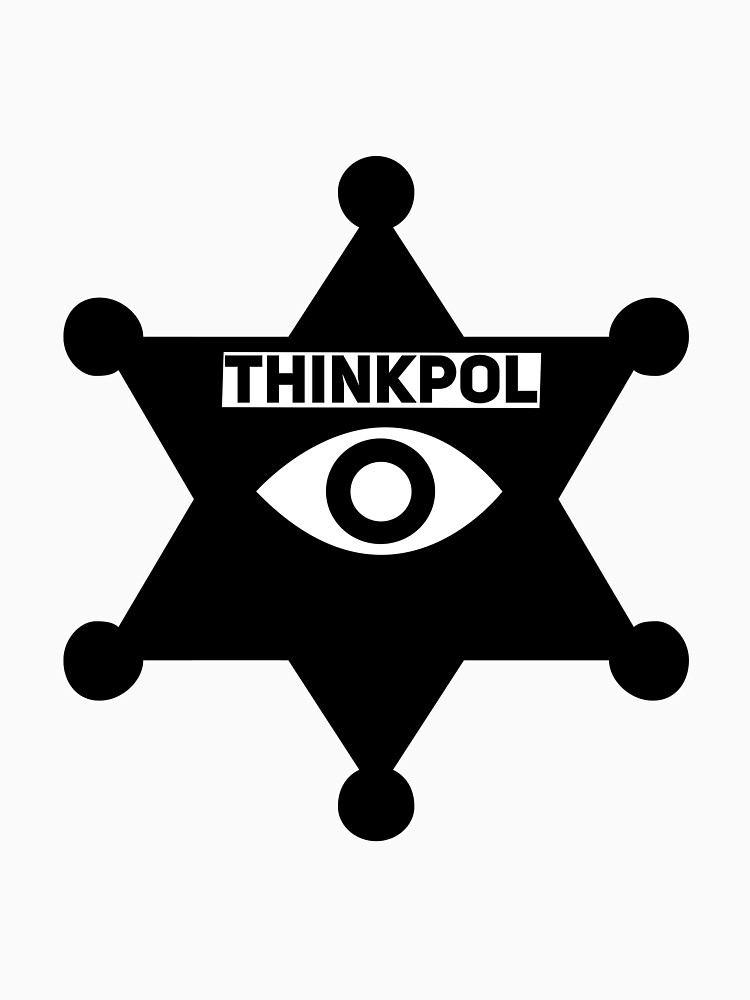 "THINKPOL Dystopia 1984 Orwellian T-Shirt" T-Shirt von Joepseudo ...