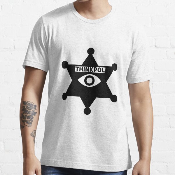 "THINKPOL Dystopia 1984 Orwellian T-Shirt" T-Shirt von Joepseudo ...
