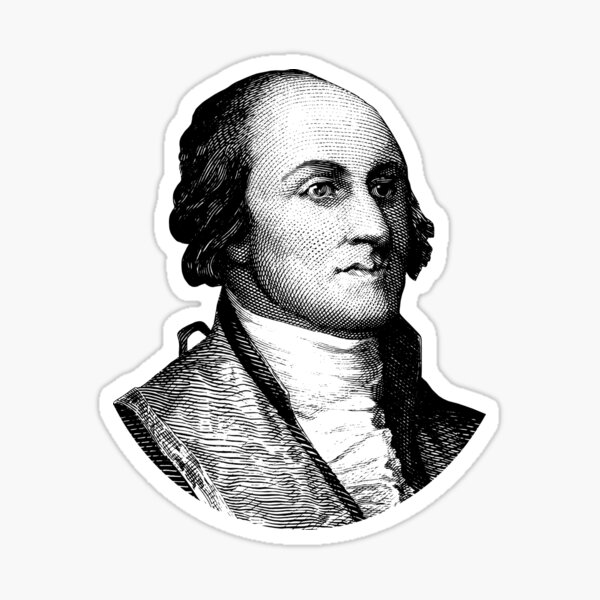 "Chief Justice John Jay" Sticker for Sale by warishellstore | Redbubble
