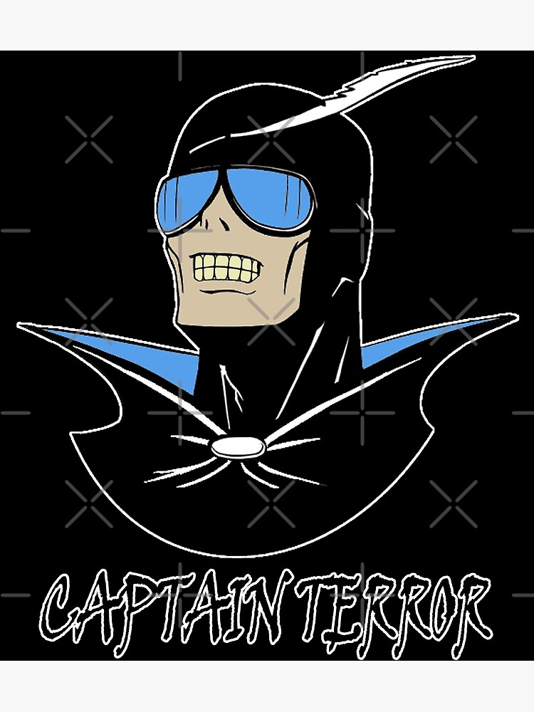 "Captain Terror Speed Racer" Poster for Sale by drquest | Redbubble