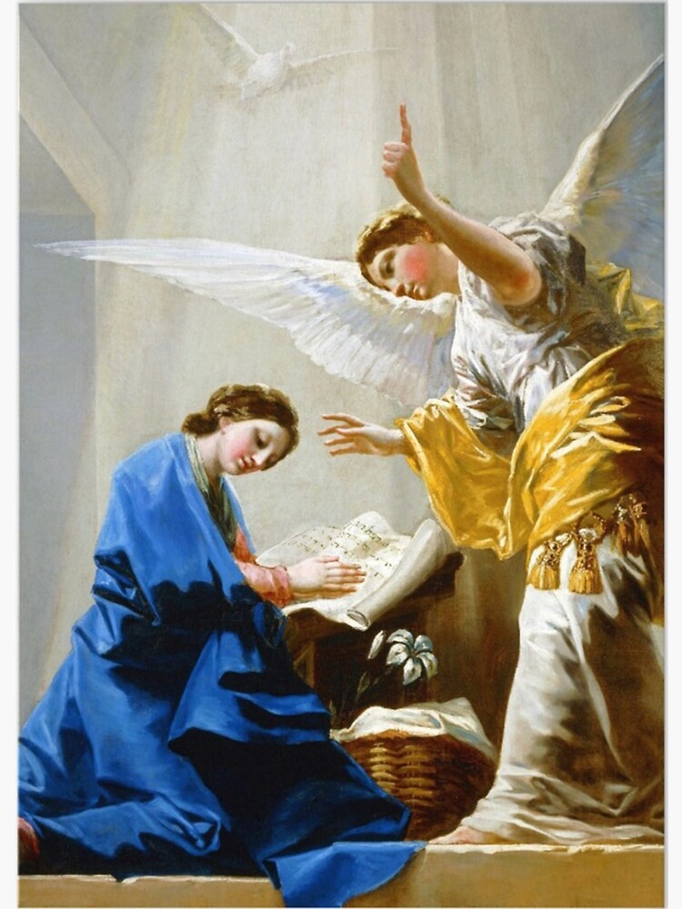 "The Annunciation - Francisco José de Goya " Sticker by RBEnt | Redbubble