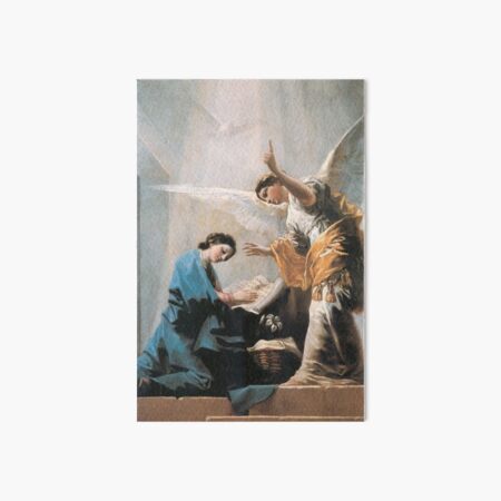 "The Annunciation - Francisco José de Goya " Art Board Print by RBEnt ...