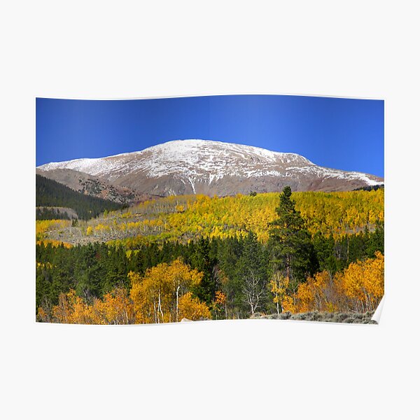 "Mount Elbert" Poster by snehit | Redbubble