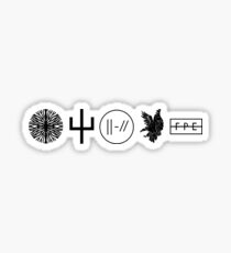Twenty One Pilots Stickers | Redbubble