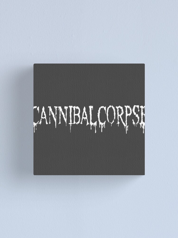 "Cannibal Corpse Logo" Canvas Print by Widowswail | Redbubble
