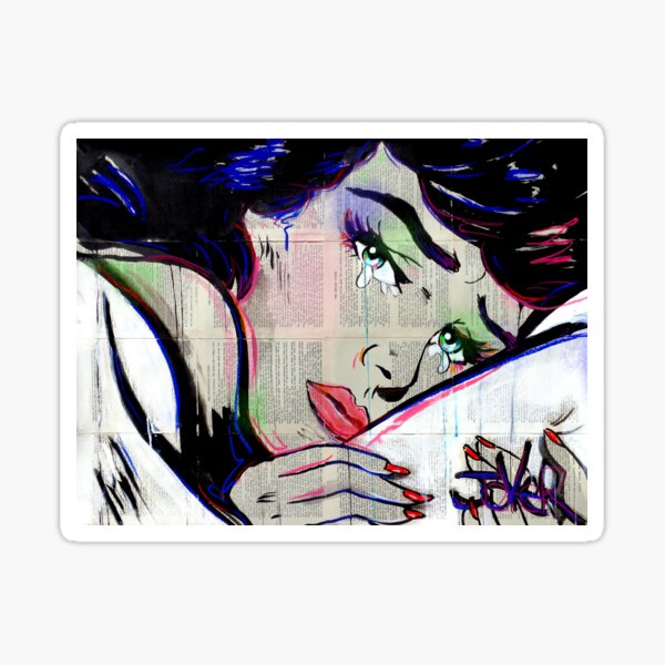 "wait" Sticker for Sale by LouiJover | Redbubble