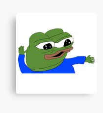 Pepe the Frog Canvas Prints | Redbubble