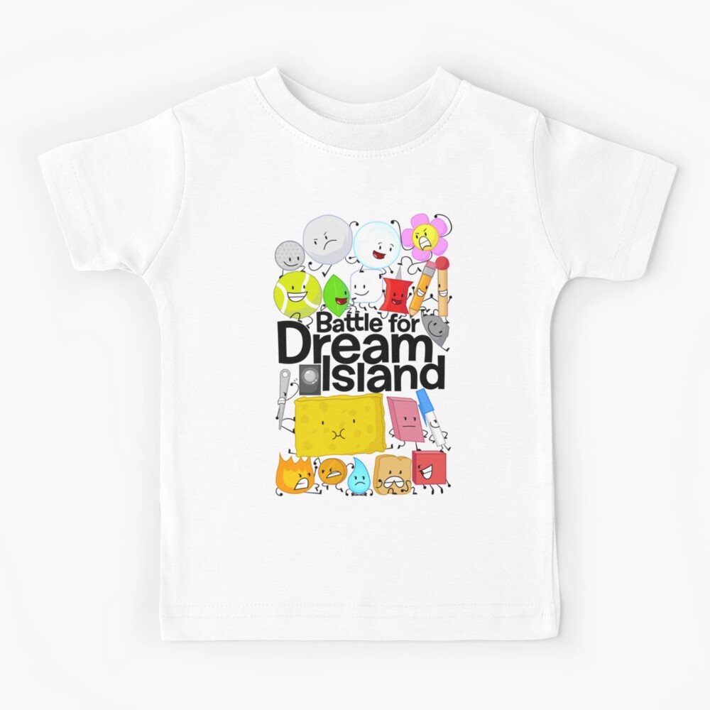 "BFDI Poster White" Kids T-Shirt for Sale by jacknjellify | Redbubble