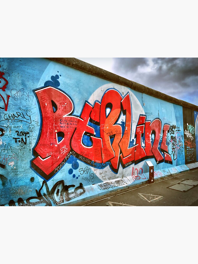 "Berlin - The Berlin Wall" Sticker for Sale by BackpackPhoto | Redbubble