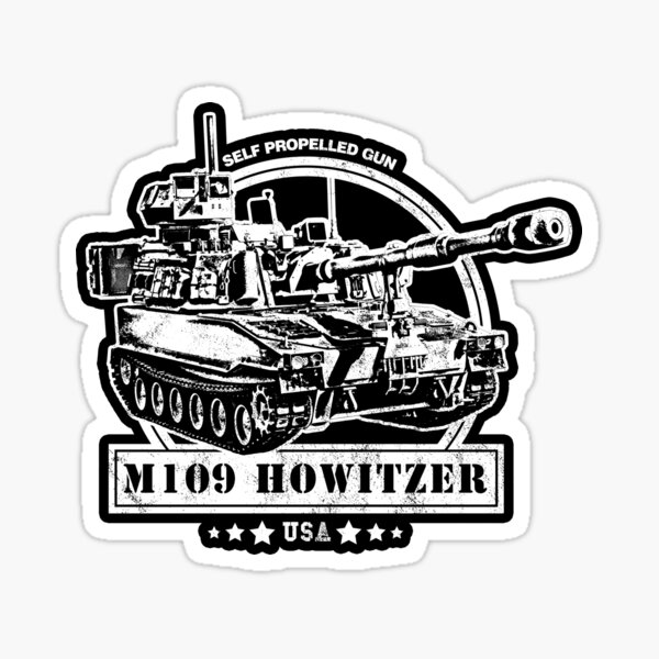 "M109 Self Propelled Howitzer" Sticker for Sale by RycoTokyo81 | Redbubble