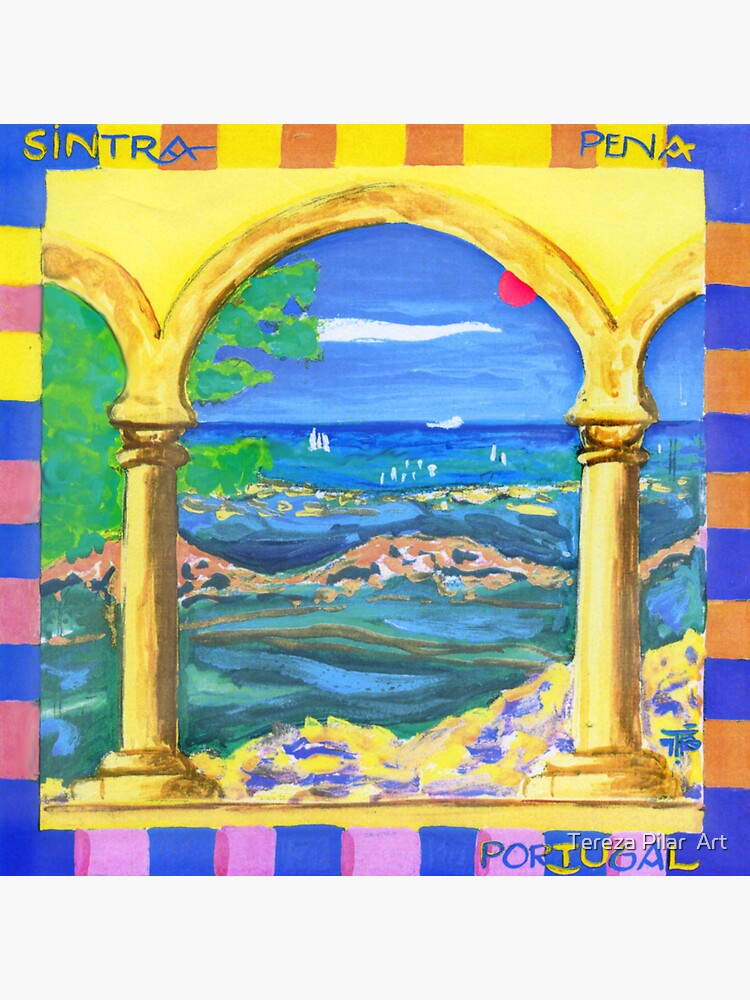 "Sintra arch" Sticker for Sale by terezadelpilar | Redbubble