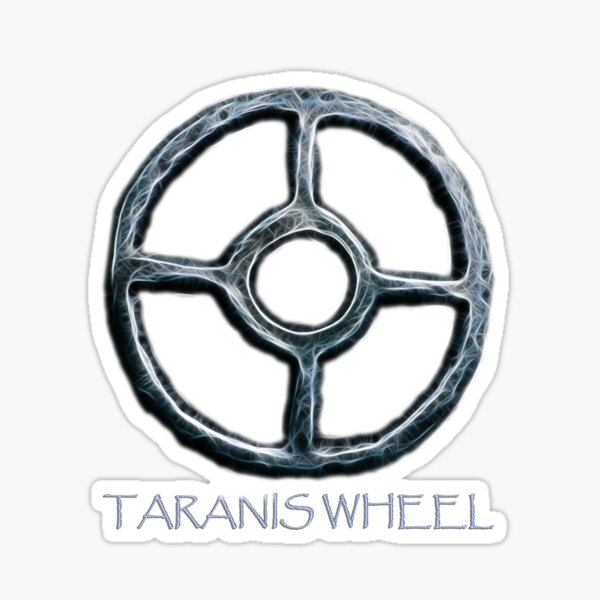 "Taranis Wheel" Sticker for Sale by Jon Holland | Redbubble