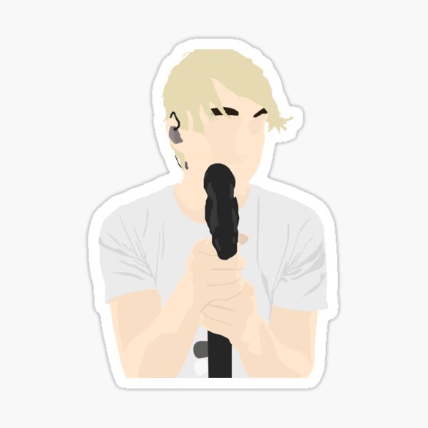 "Alex - All Time Low" Sticker by nicockla | Redbubble