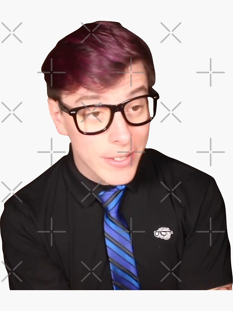 "Logan Sanders" Sticker for Sale by pancakesanders | Redbubble