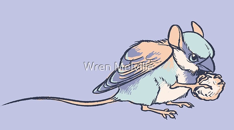 "Trash Gryphons: Sparrow Mouse" by Mel Tillery (Cyaneus) | Redbubble