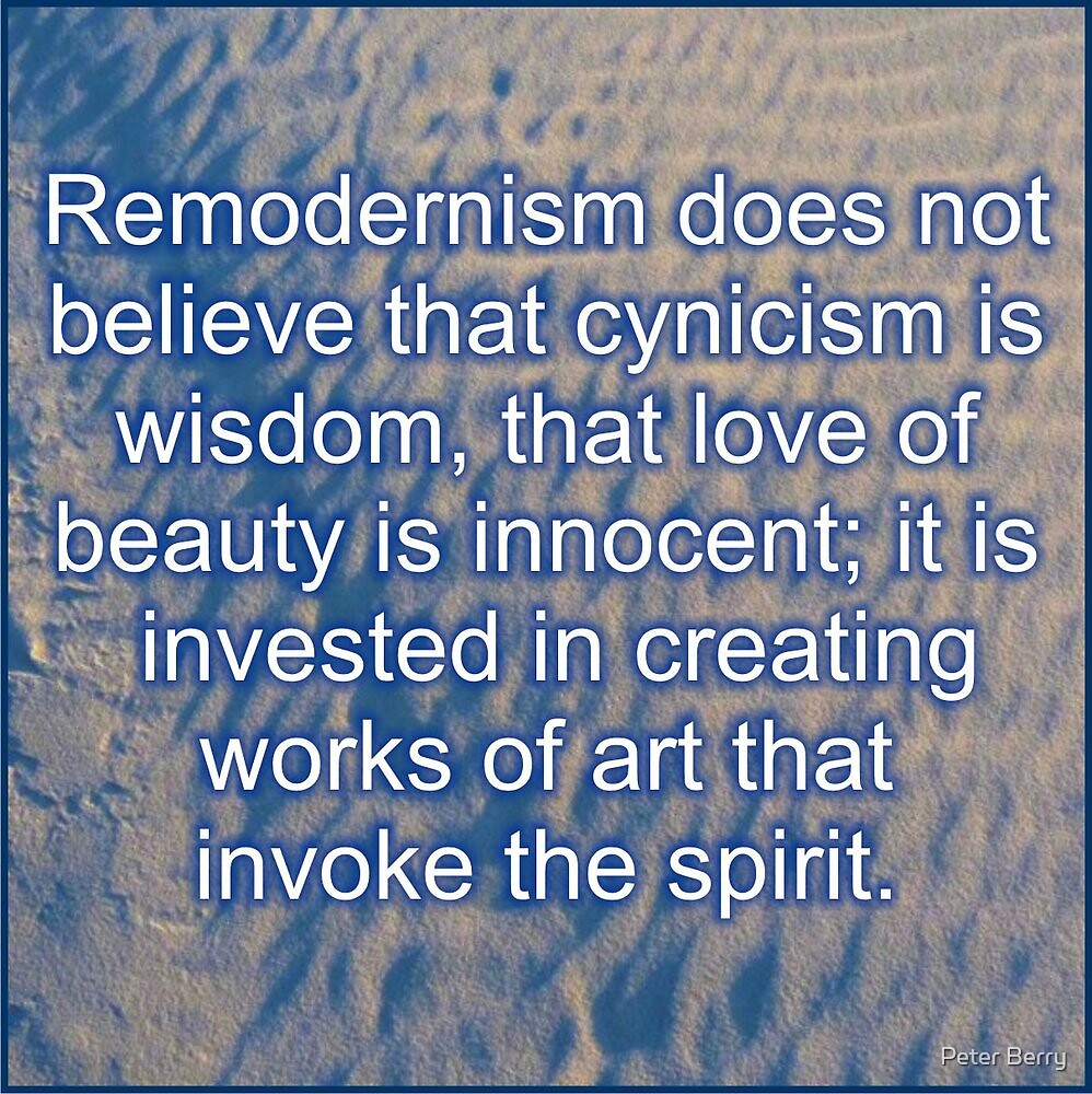 "Remodernism Writing Challenge" by Peter Berry | Redbubble