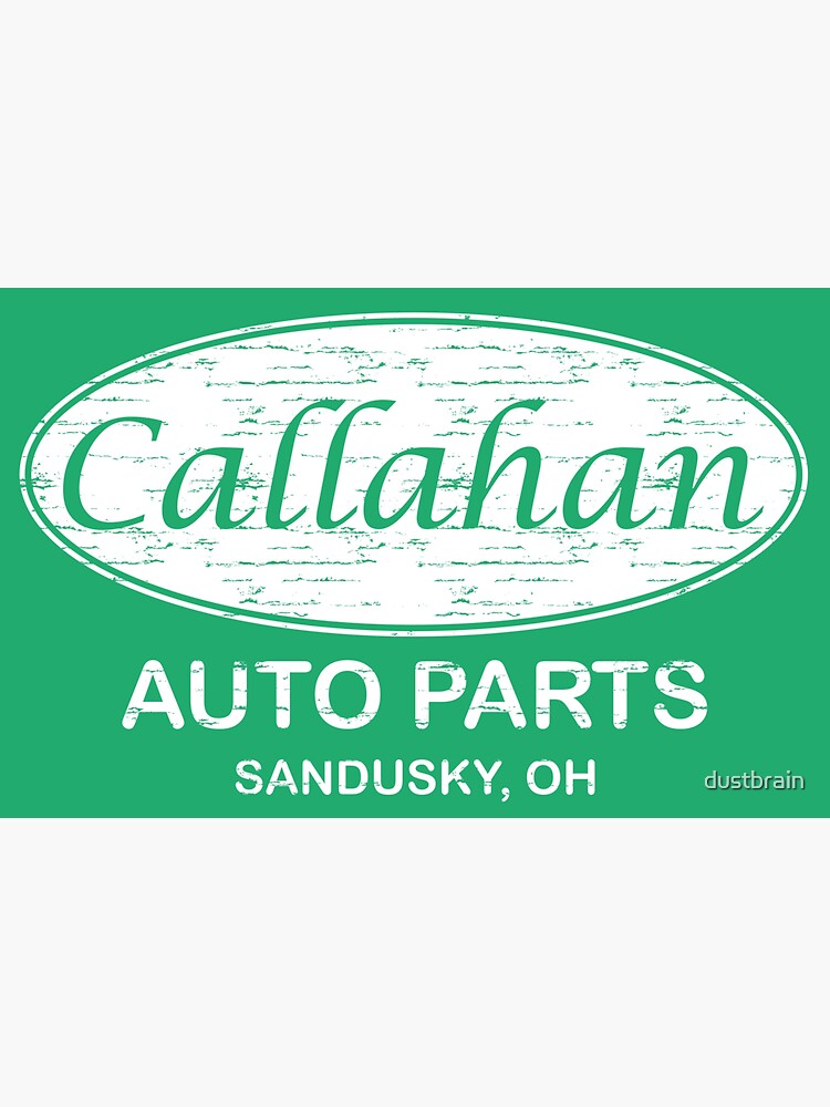 "Callahan Auto Parts" Sticker for Sale by dustbrain | Redbubble