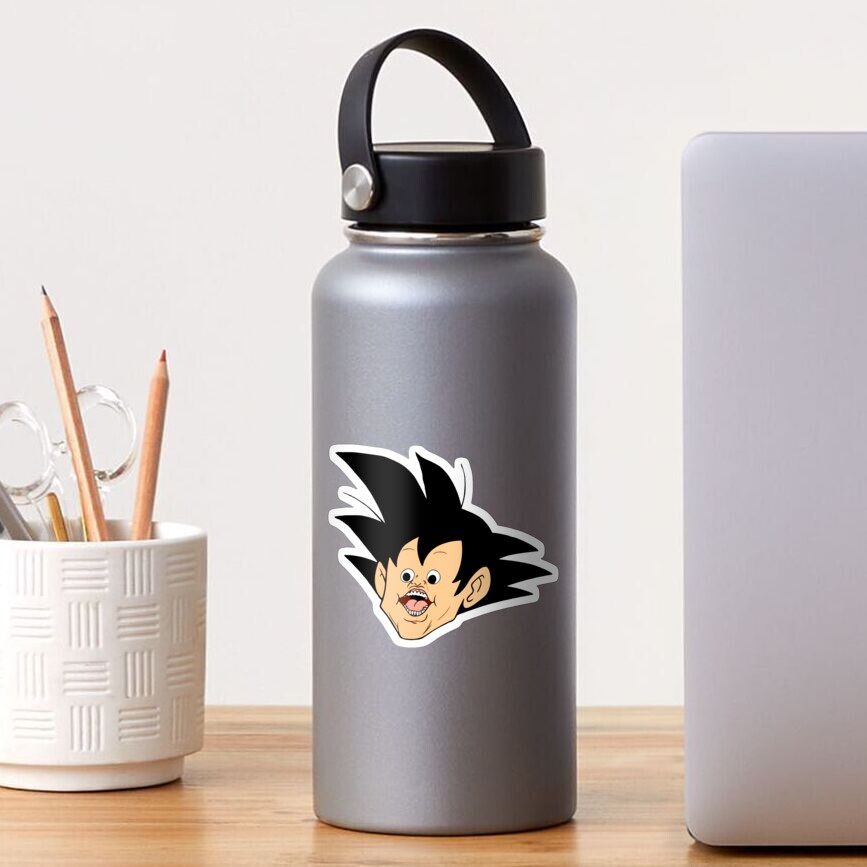 "Goku Meme Face Reaction" Sticker for Sale by Spider-Mayne | Redbubble